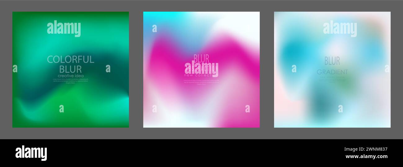 The gradient. Colorful blur, background for the title pages of a book ...
