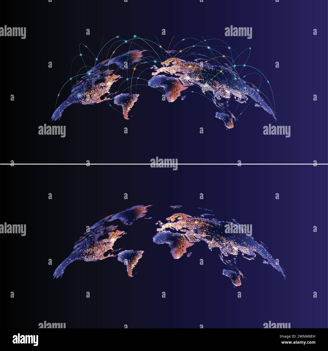Backdrop of cool/pastel colours vector background, high resolution, 4k ...
