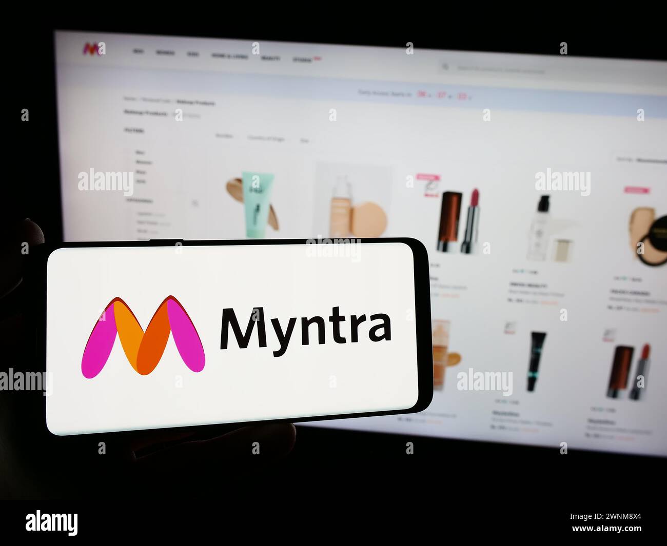 Myntra product hi-res stock photography and images - Alamy