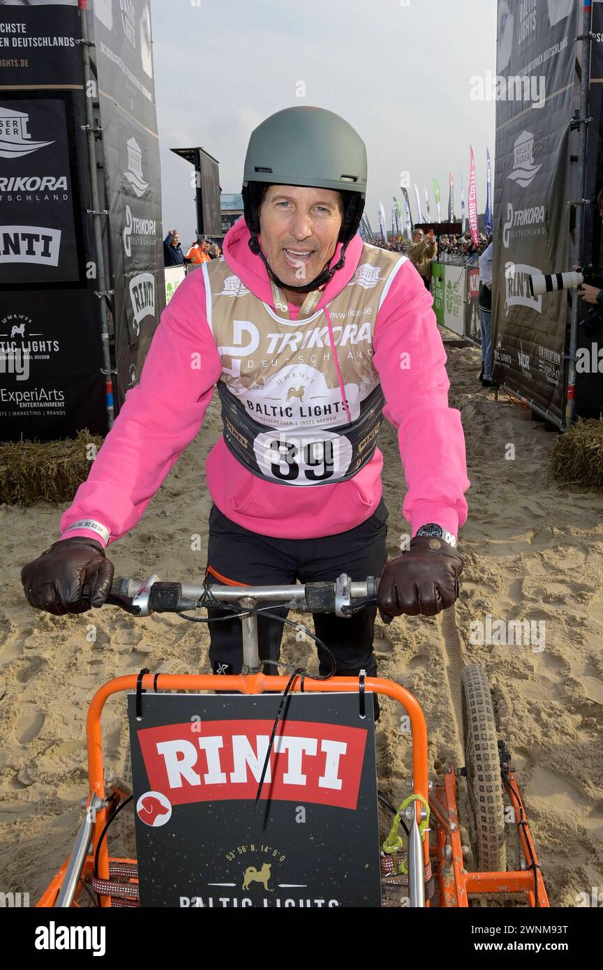 Michael Meziani beim Baltic Lights 2024 Charity-Hunderennen zu Gunsten ...