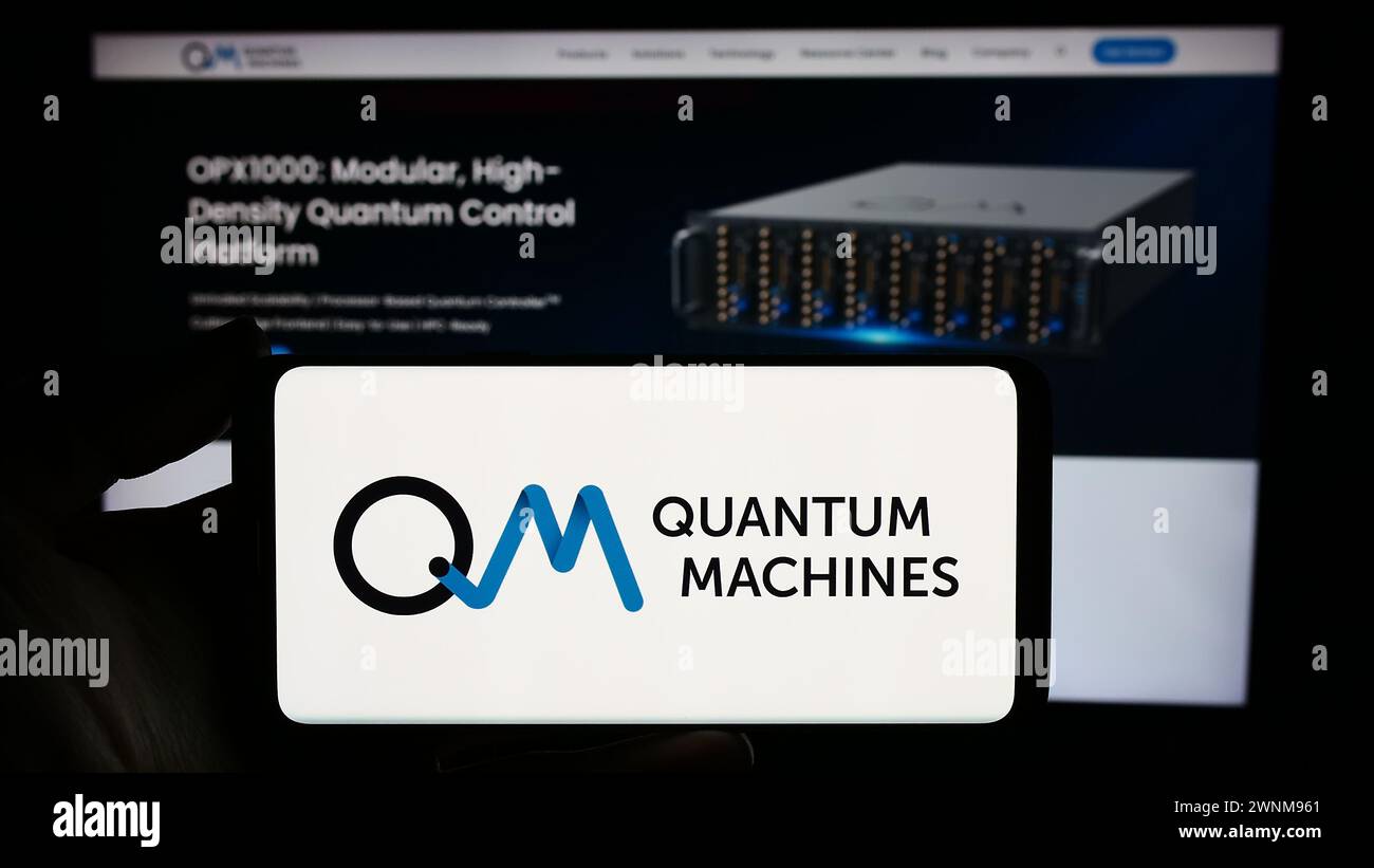 Quantum machines logo hi-res stock photography and images - Alamy