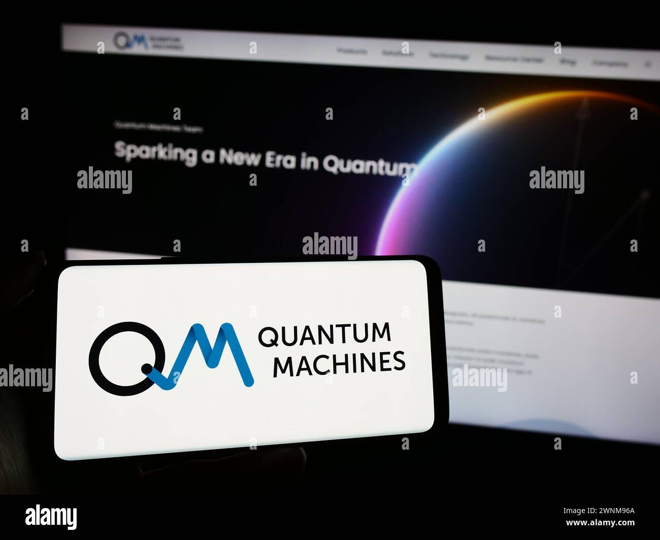 Qm logo hi-res stock photography and images - Alamy