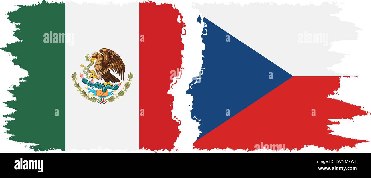 Czech mexico flag hi-res stock photography and images - Alamy