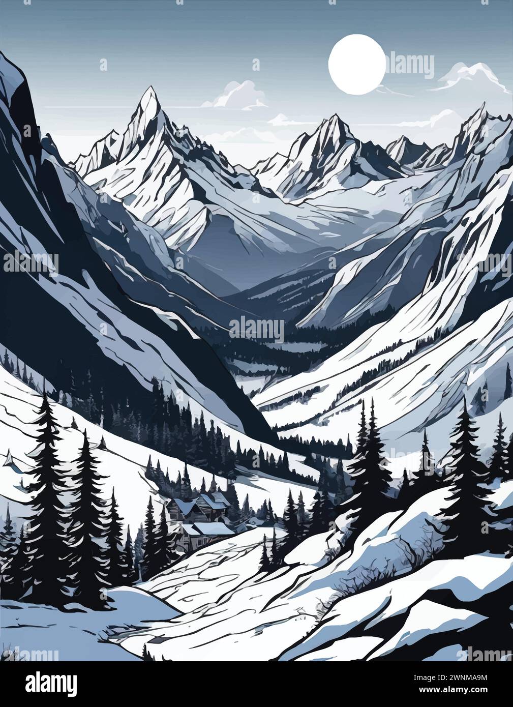 Range fir Stock Vector Images - Alamy