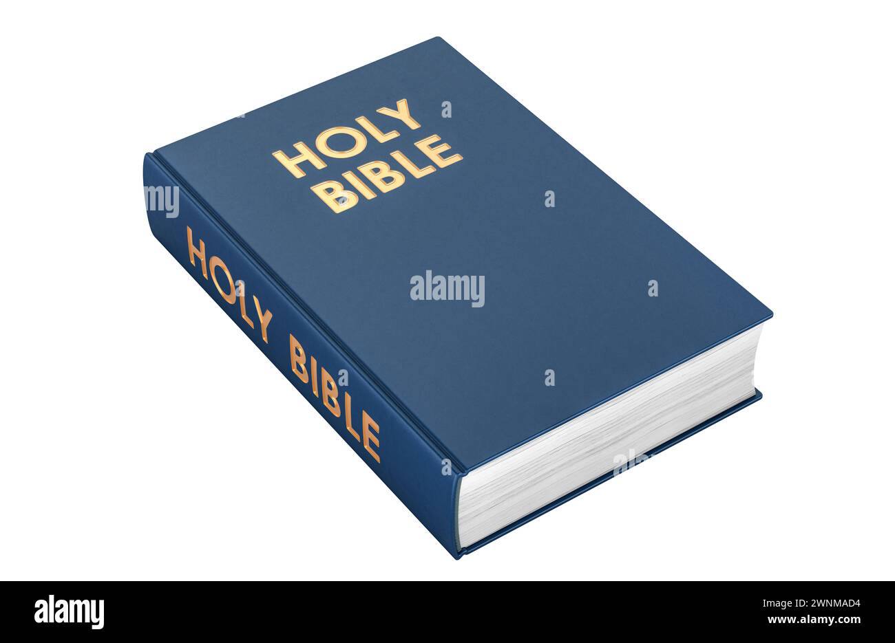 Holy Bible, 3D rendering isolated on white background Stock Photo - Alamy