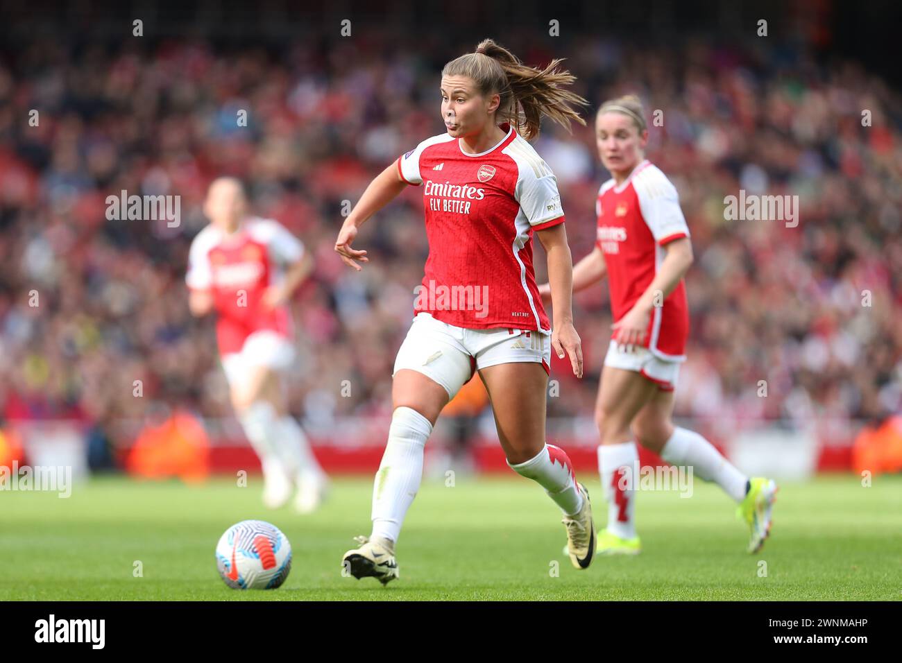 Emirates Stadium, London, UK. 3rd Mar, 2024. Womens Super League ...