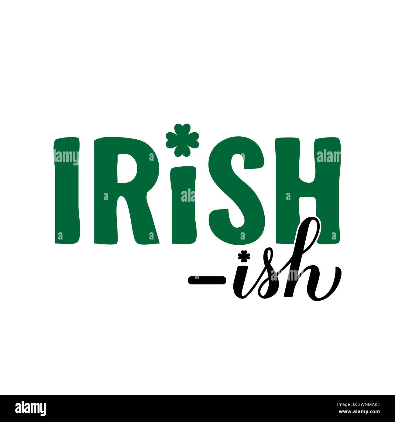Irish-ish calligraphy hand lettering. Funny St. Patricks day quote ...