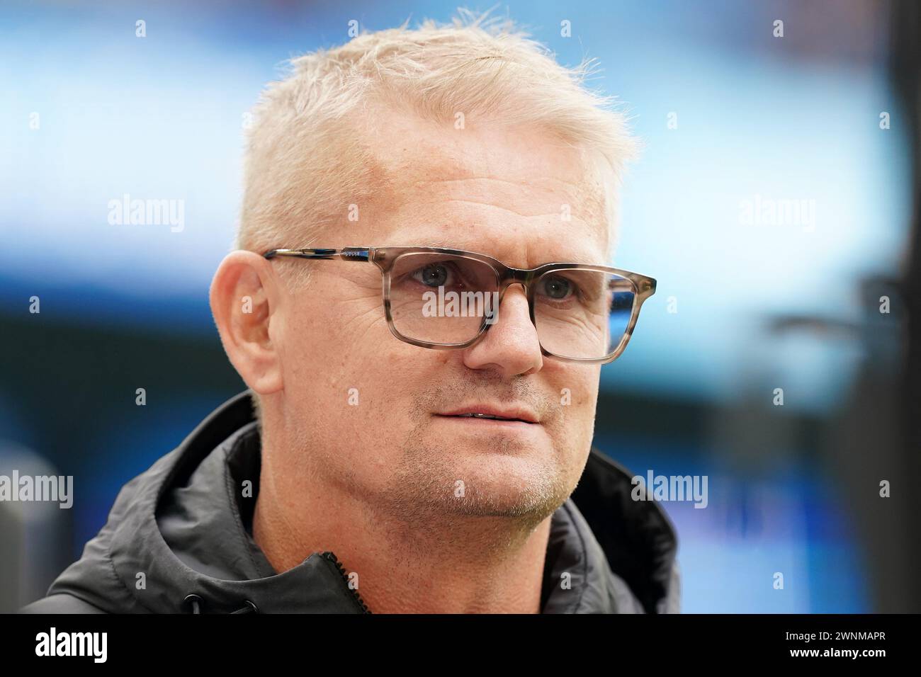 Former Manchester City player and pundit Alf-Inge Haaland ahead of the ...