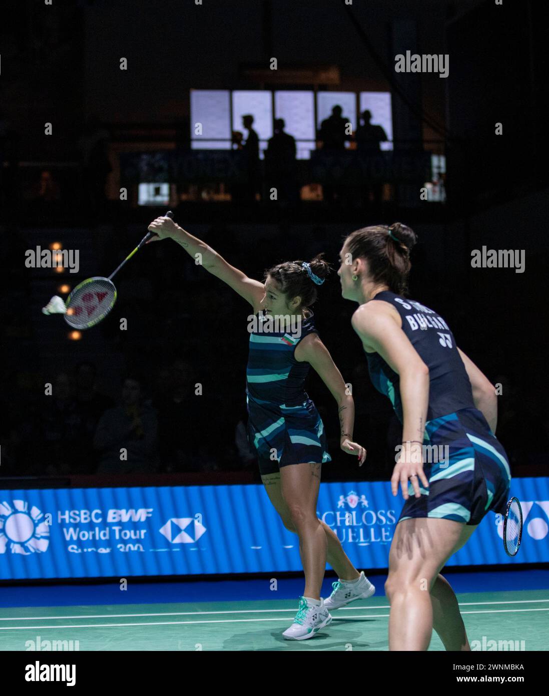 Muelheim, Germany. 3rd Mar, 2024. Gabriela Stoeva (L) /Stefani Stoeva ...