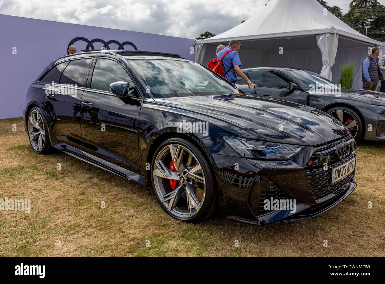 Audi A6 RS6 Avant, on display at the Salon Privé Concours d’Elégance ...