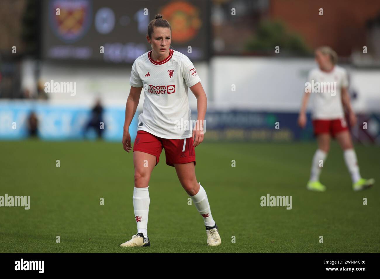 London, England. 3 March, 2024. Ella Toone of Manchester United in ...