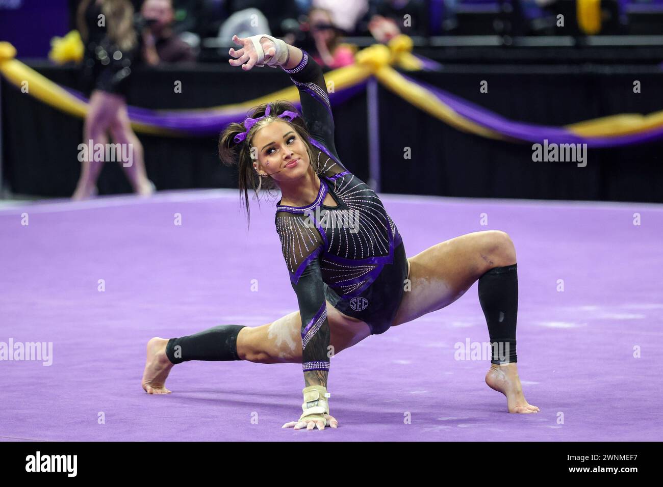 Crimson tide gymnastics hi-res stock photography and images - Alamy