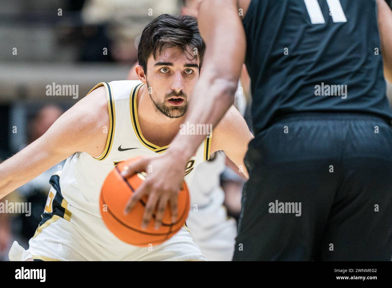 West Lafayette, Indiana, USA. 2nd Mar, 2024. Purdue Boilermakers Guard ...