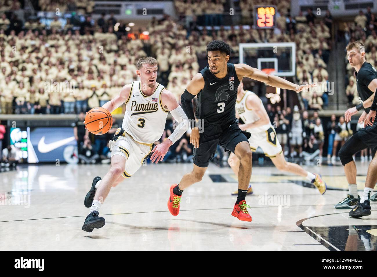 West Lafayette, Indiana, USA. 2nd Mar, 2024. Purdue Boilermakers Guard ...