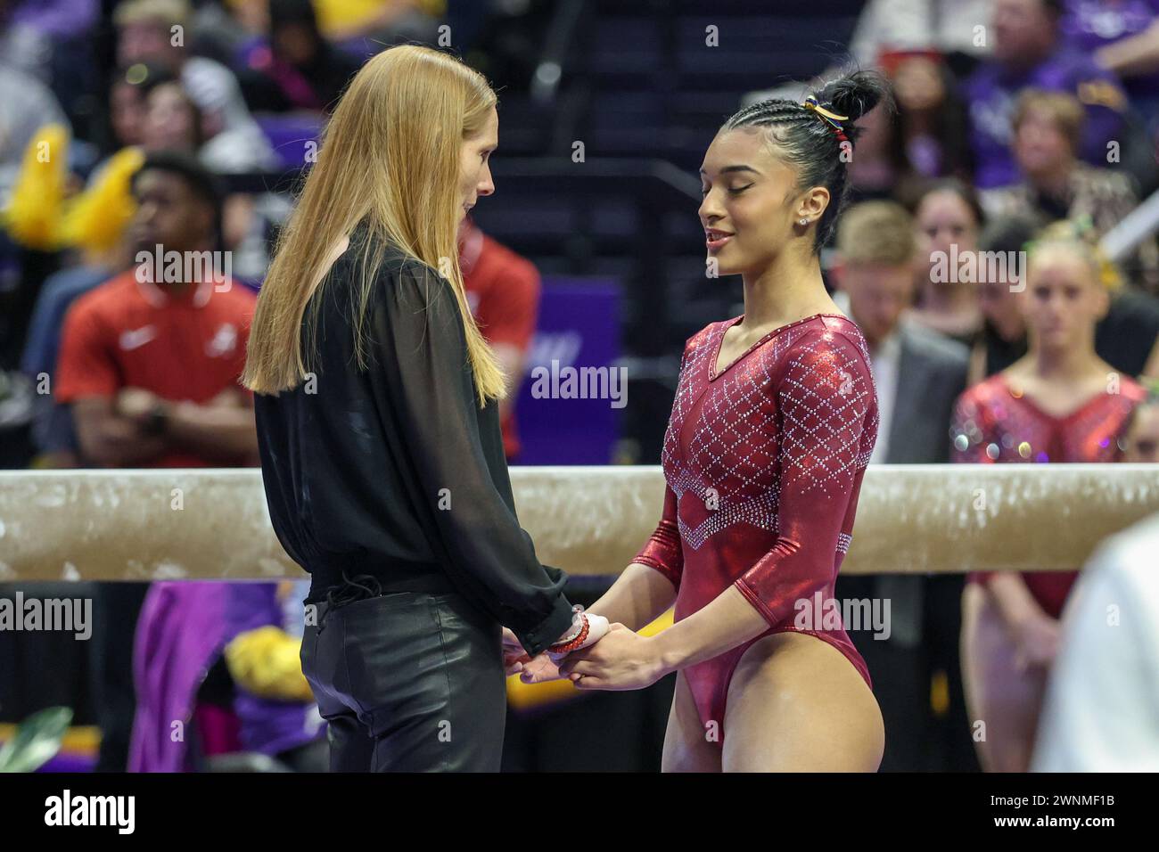 Baton Rouge, LA, USA. 01st Mar, 2024. Alabama Head Coach Ashley ...