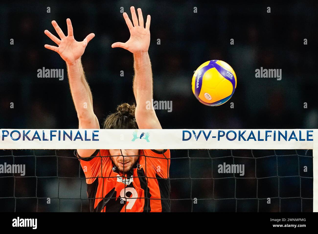 Mannheim, Germany. 03rd Mar, 2024. Volleyball, Men: DVV Cup, TSV ...