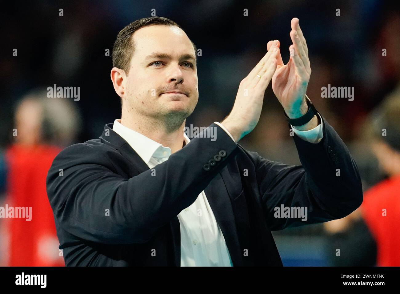 Mannheim, Germany. 03rd Mar, 2024. Volleyball, men: DVV Cup, TSV ...