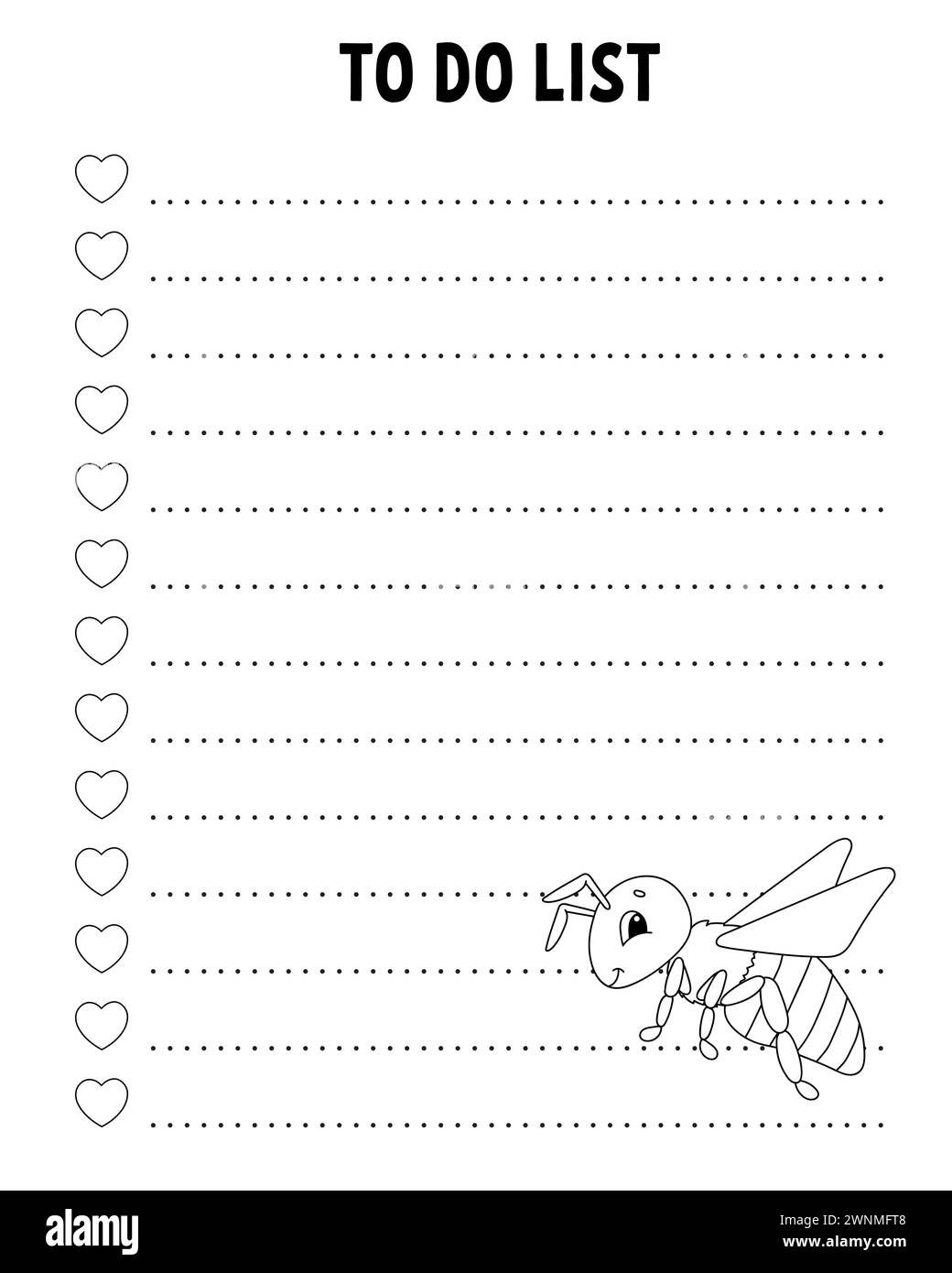 To do list. Printable template. Lined sheet. Handwriting paper. For ...