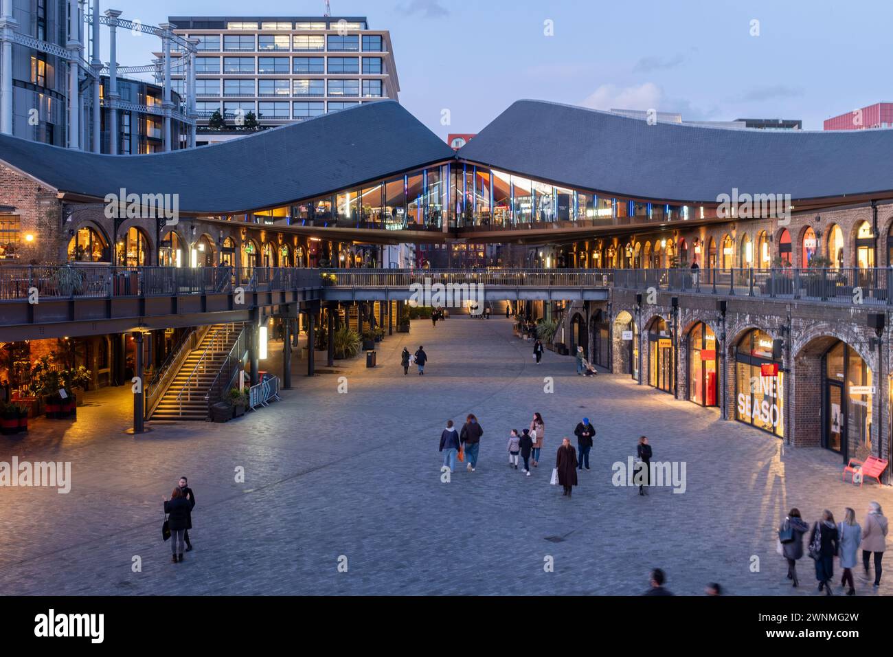 Coal Drops Yard, King's Cross, London, UK Stock Photo - Alamy