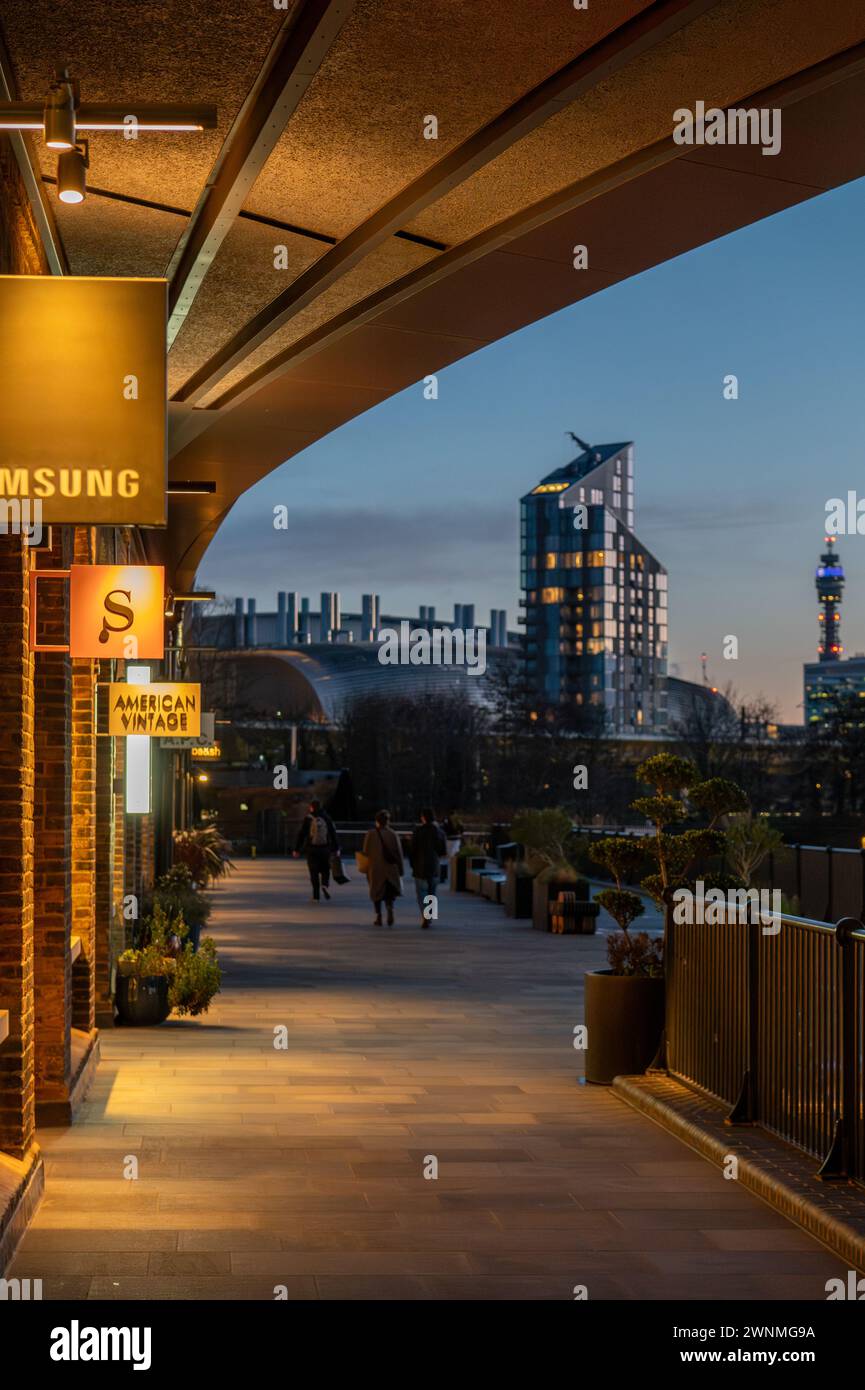 Coal Drops Yard, King's Cross, London, UK Stock Photo - Alamy