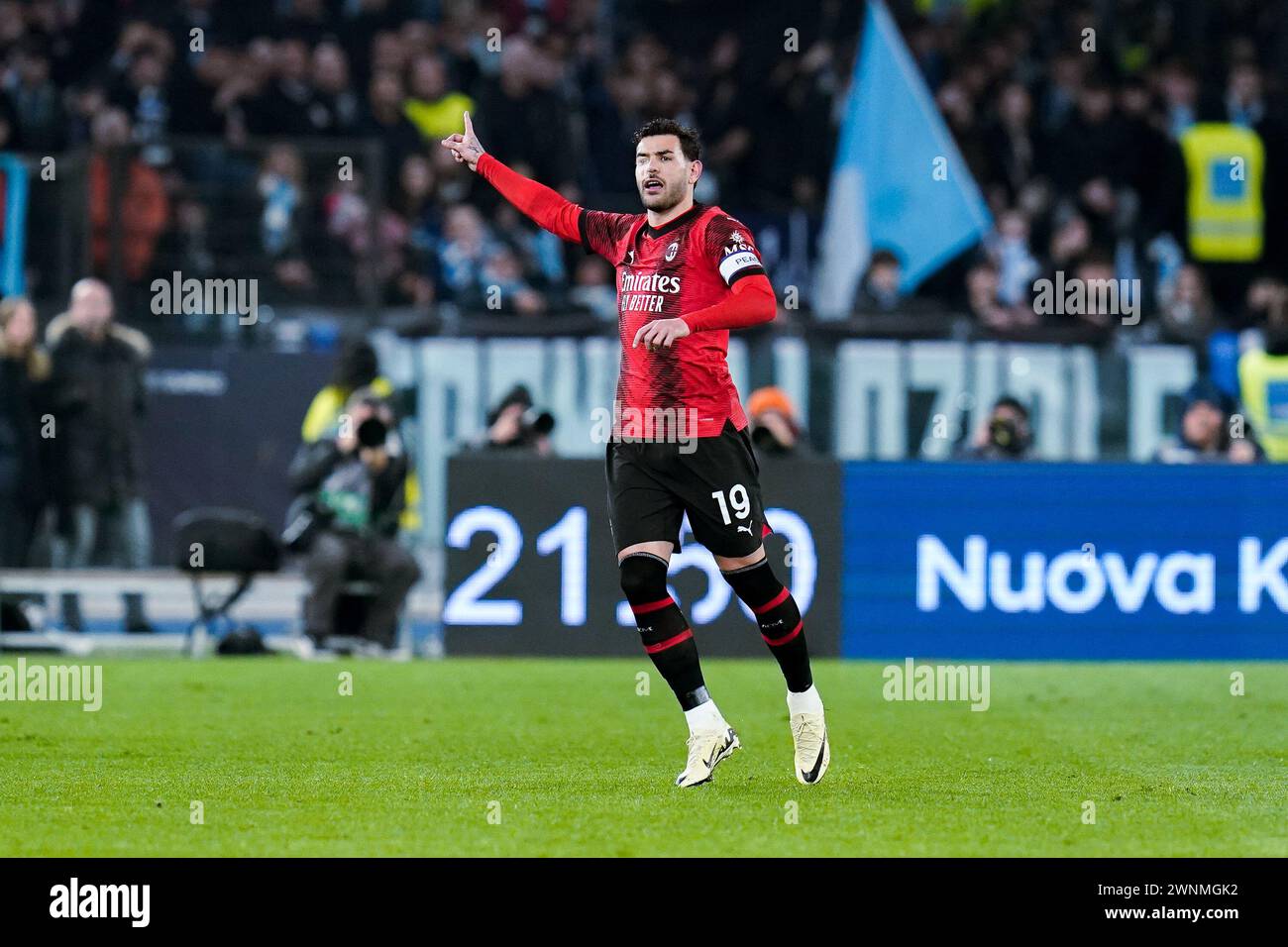 Theo Hernandez of AC Milan during the Serie A TIM match between SS ...
