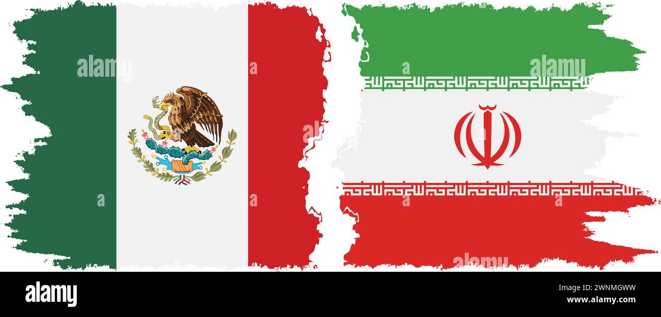 Mexico iran flag hi-res stock photography and images - Alamy