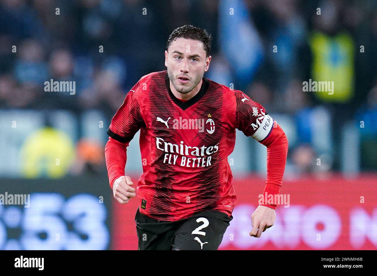 Rome, Italy. 01st Mar, 2024. Davide Calabria of AC Milan during the ...
