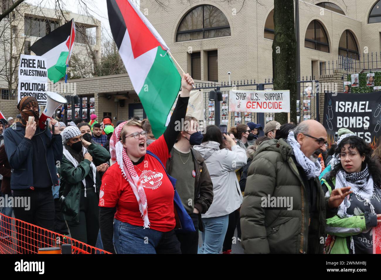 Washington, Dc, USA. 02nd Mar, 2024. March 2, 2024, Embassy of Israel ...