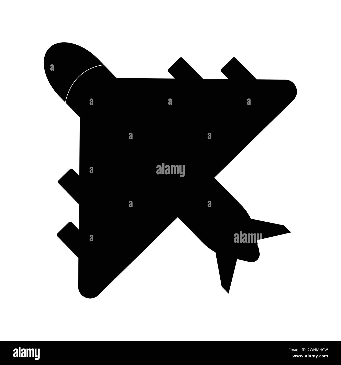 Airplane vector illustration, airplane icon Stock Vector Image & Art - Alamy