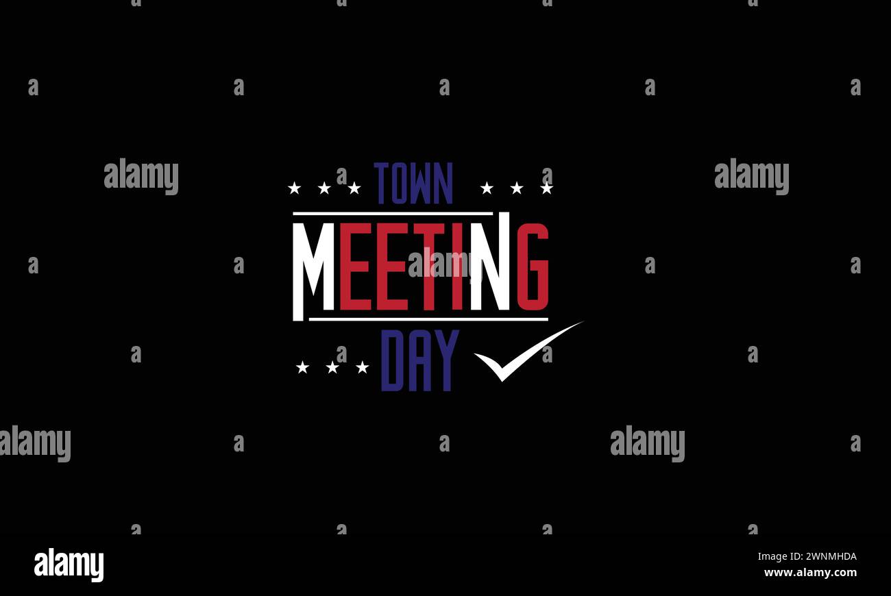 Community town meeting Stock Vector Images - Alamy