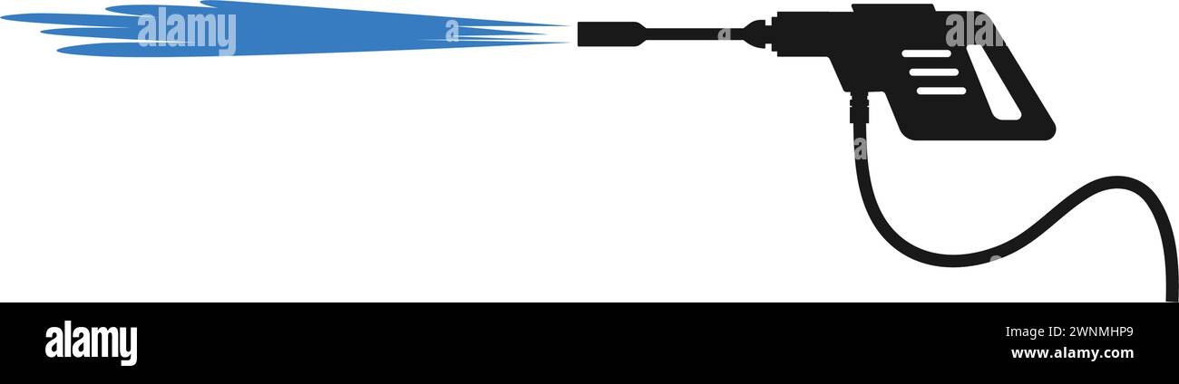 High pressure gun Stock Vector Images - Alamy