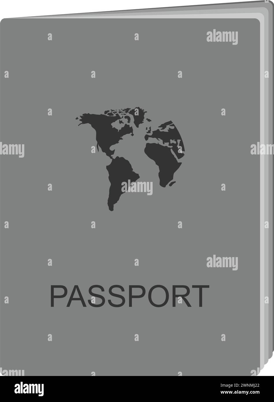 passport icon vector illustration design Stock Vector Image & Art - Alamy