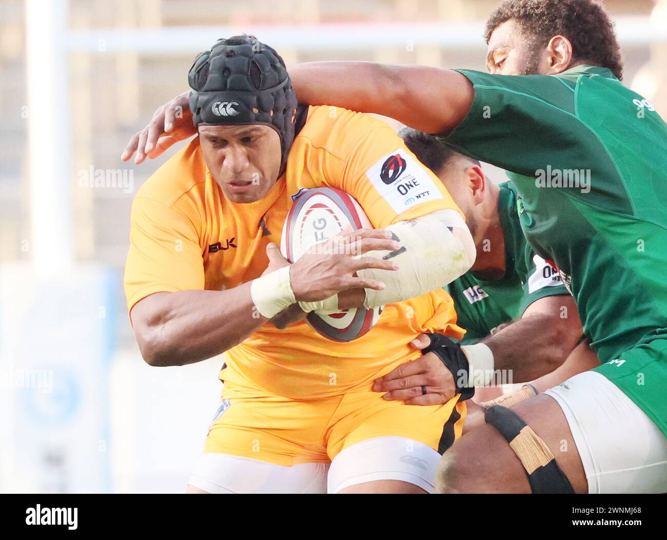 Tokyo, Japan. 3rd Mar, 2024. Kubota Spears Funabashi Tokyo-Bay flanker ...