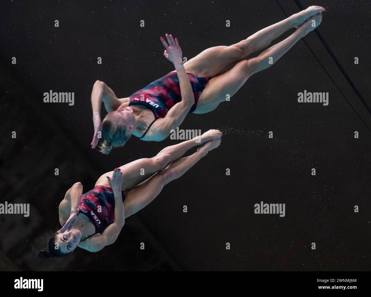 Montreal, Canada. 03rd Mar, 2024. Sarah Bacon and Kassidy Cook of the ...
