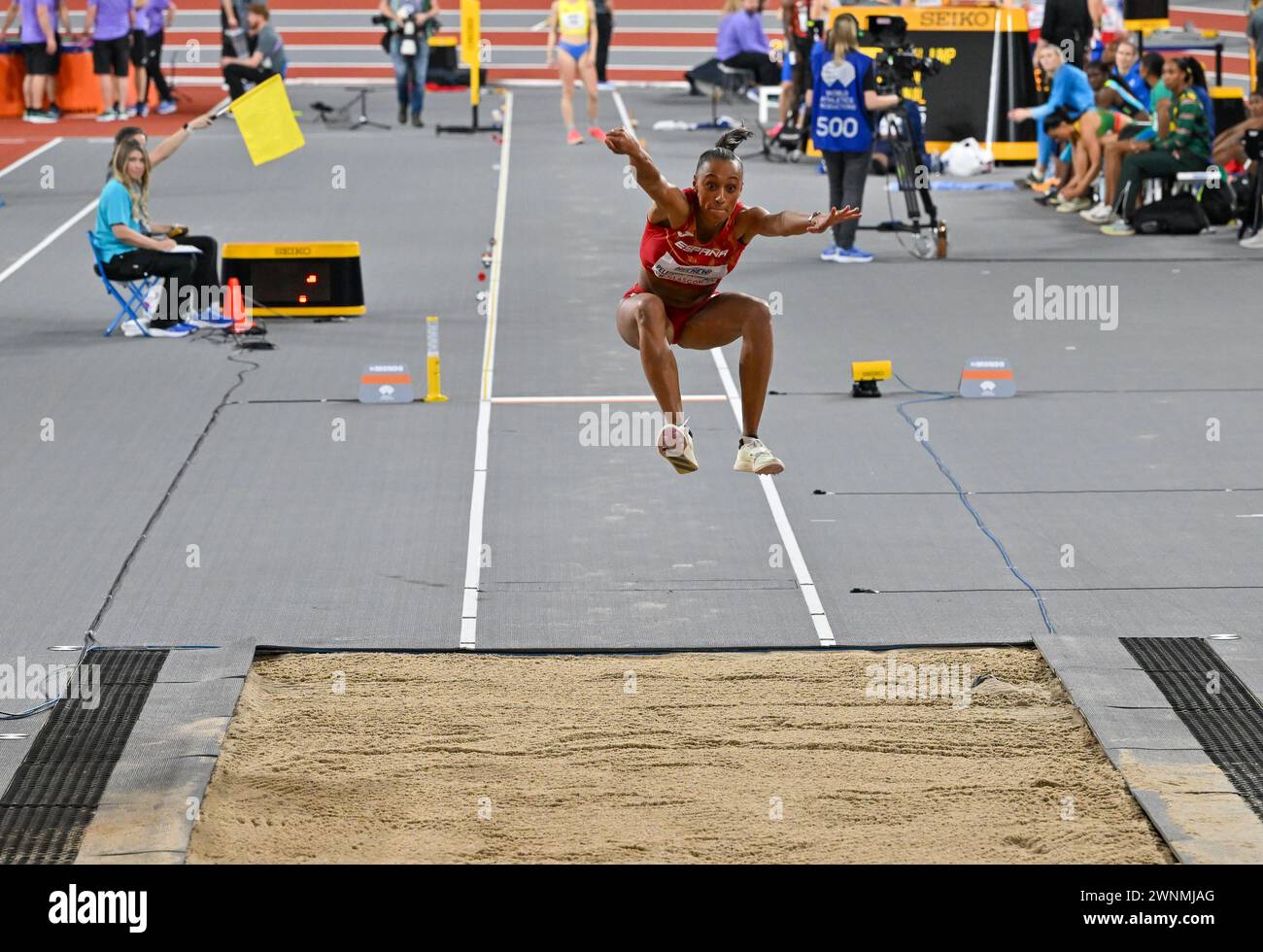 Ana peleteiro triple jump hi-res stock photography and images - Alamy