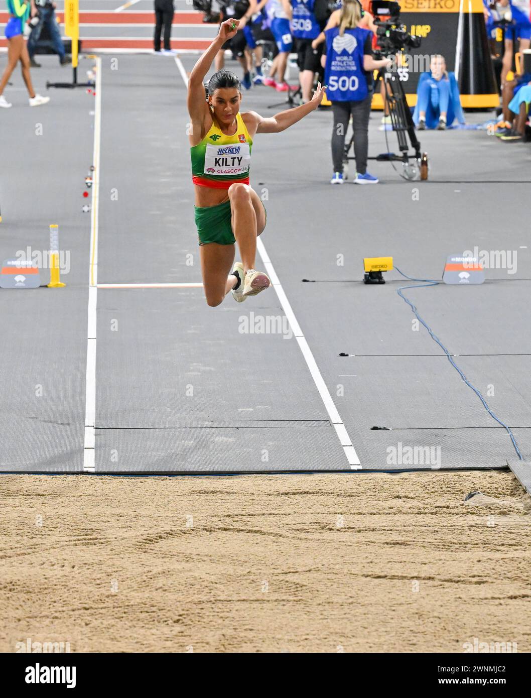 Glasgow, Scotland, UK. 03rd Mar, 2024. Dovilė KILTY (LTU) in the Womens ...