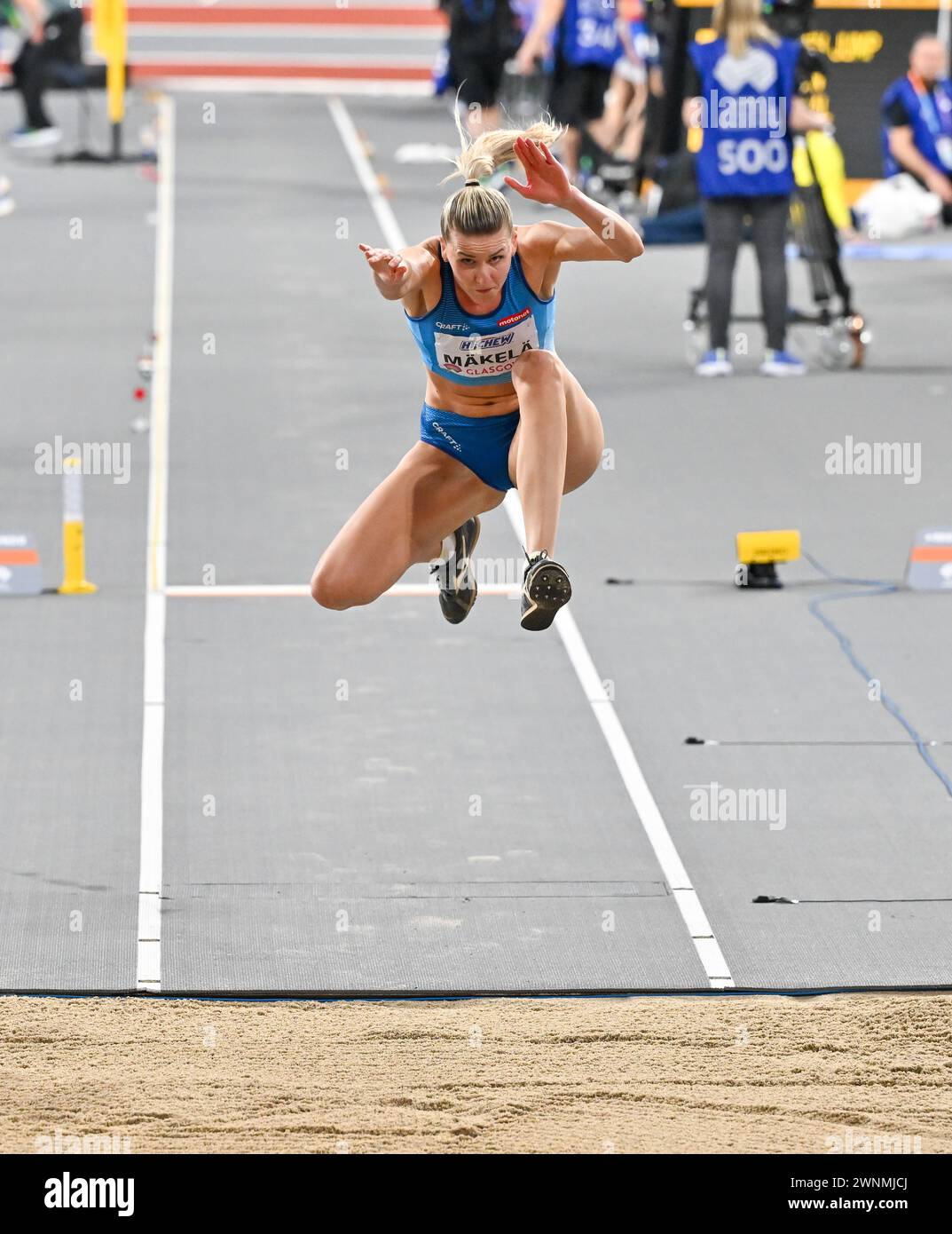 Glasgow, Scotland, UK. 03rd Mar, 2024. Kristiina MÄKELÄ (FIN) in the ...