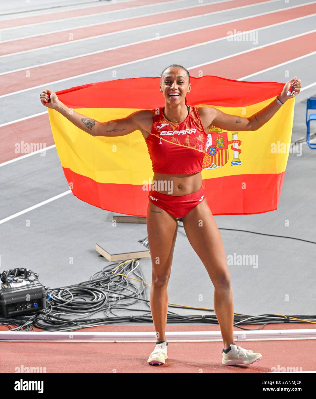 Glasgow, Scotland, UK. 03rd Mar, 2024. Ana PELETEIRO-COMPAORÉ (ESP ...