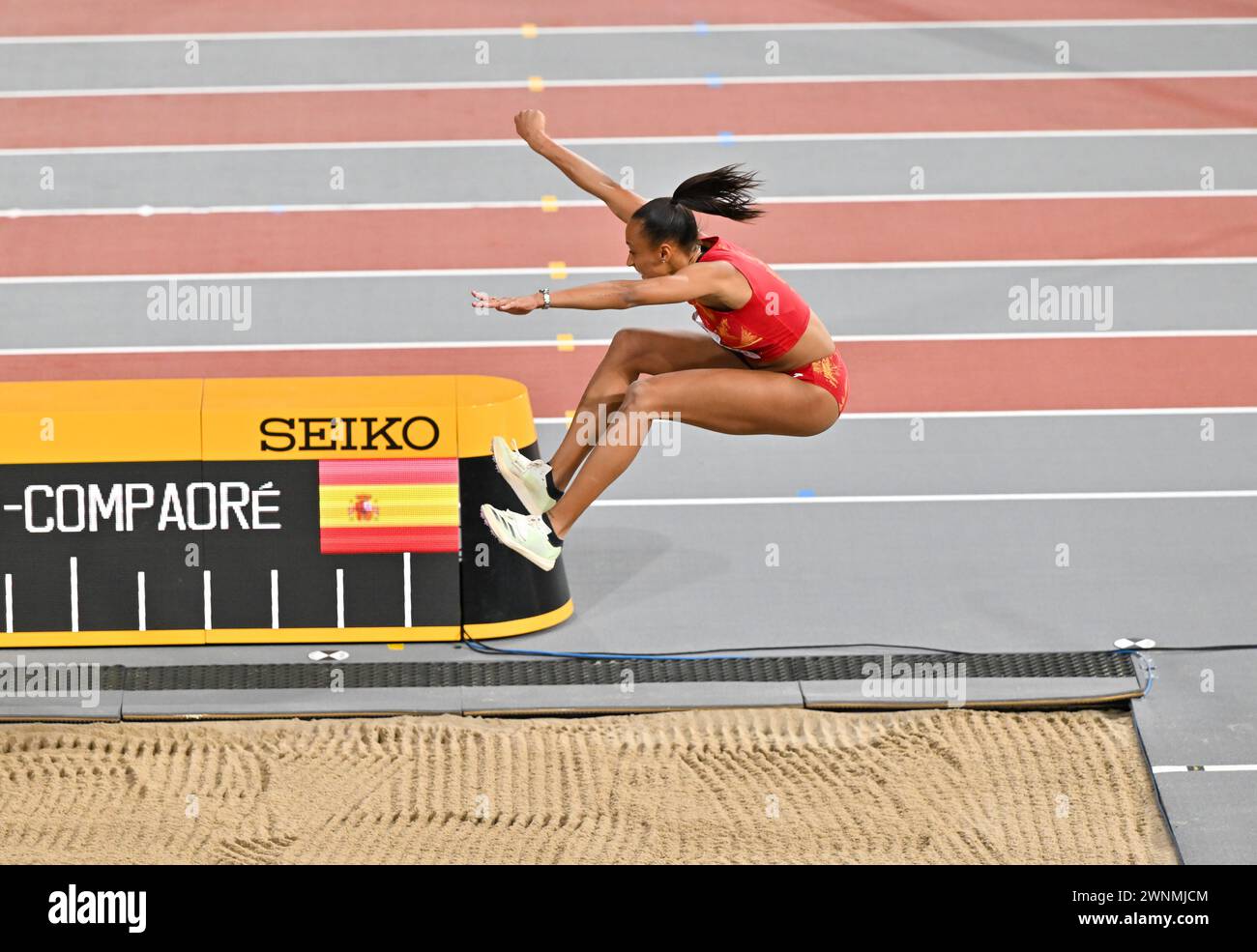 Glasgow, Scotland, UK. 03rd Mar, 2024. Ana PELETEIRO-COMPAORÉ (ESP) in ...