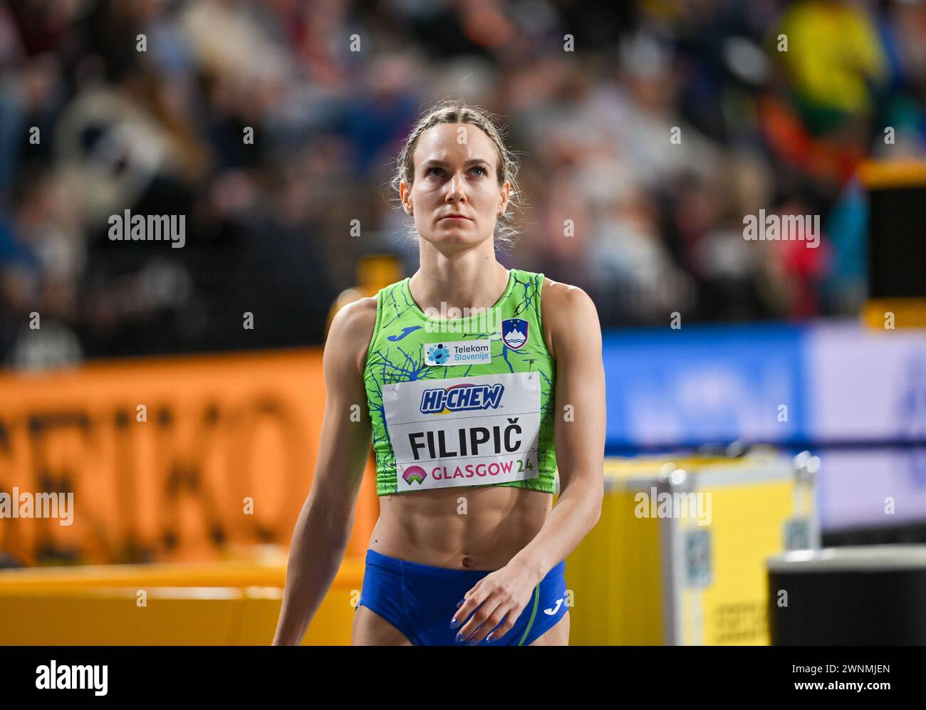 Glasgow, Scotland, UK. 03rd Mar, 2024. Neja FILIPIČ (SLO) in the Womens ...