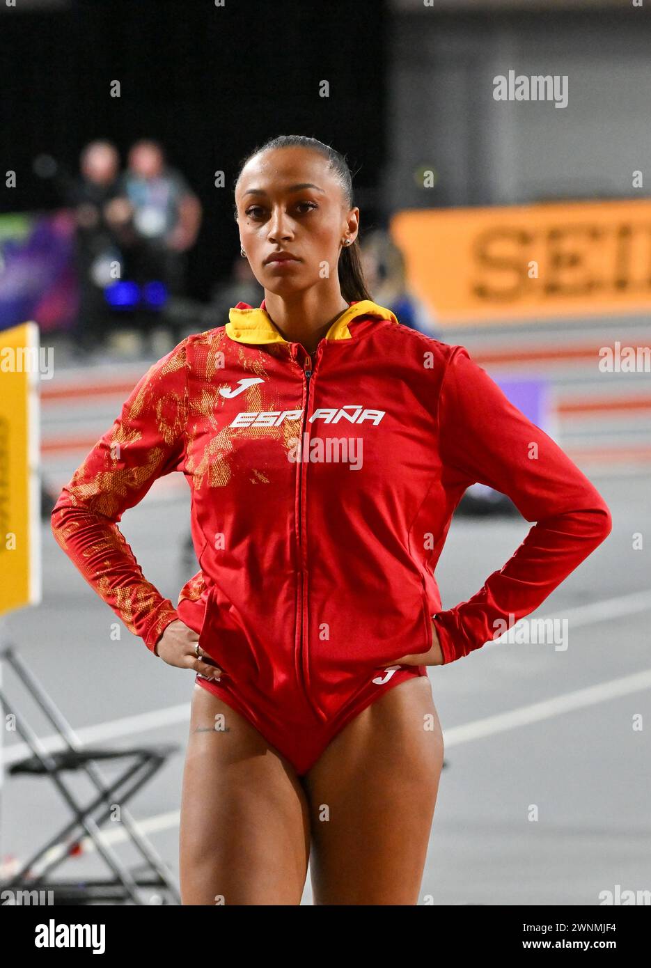 Glasgow, Scotland, UK. 03rd Mar, 2024. Ana PELETEIRO-COMPAORÉ (ESP) in ...