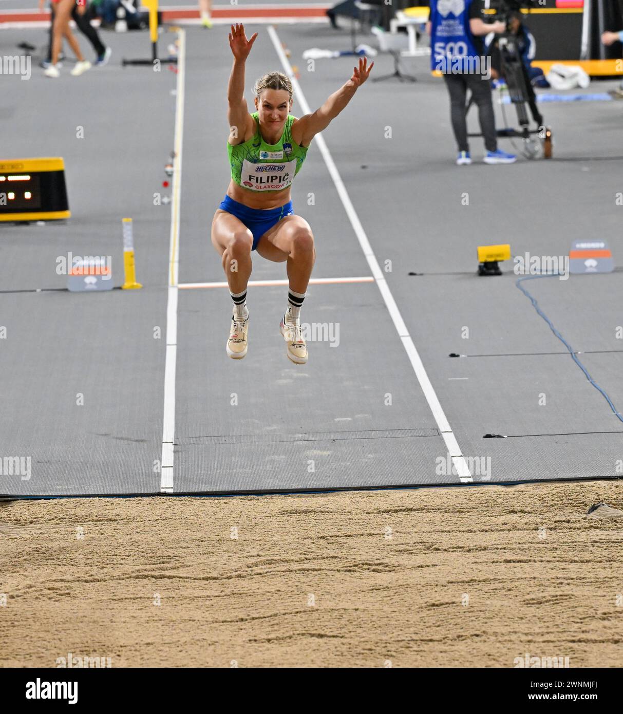 Glasgow, Scotland, UK. 03rd Mar, 2024. Neja FILIPIČ (SLO) in the Womens ...