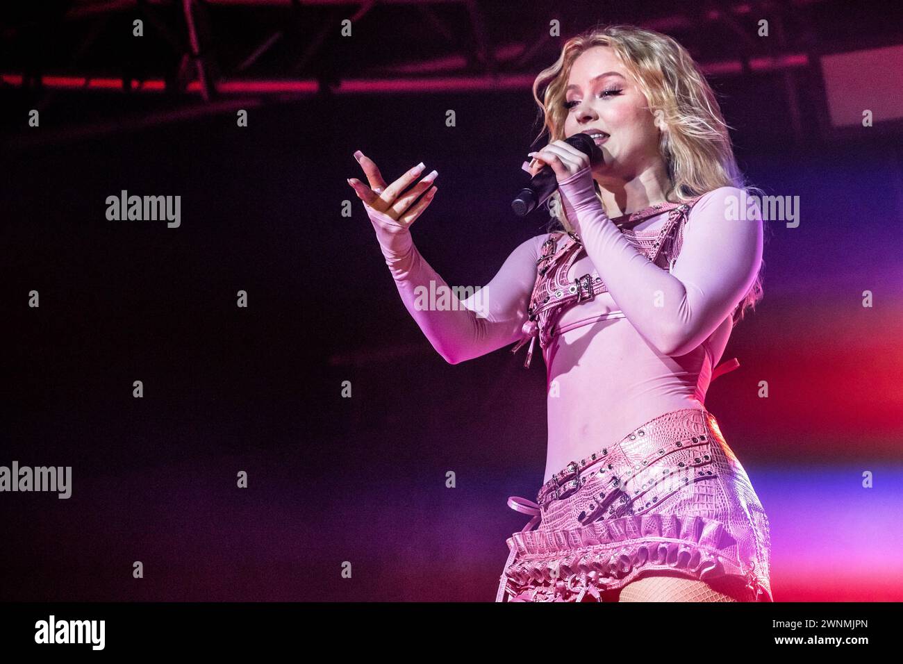 Milan Italy. 02th March 2024. The Swedish singer-songwriter ZARA ...