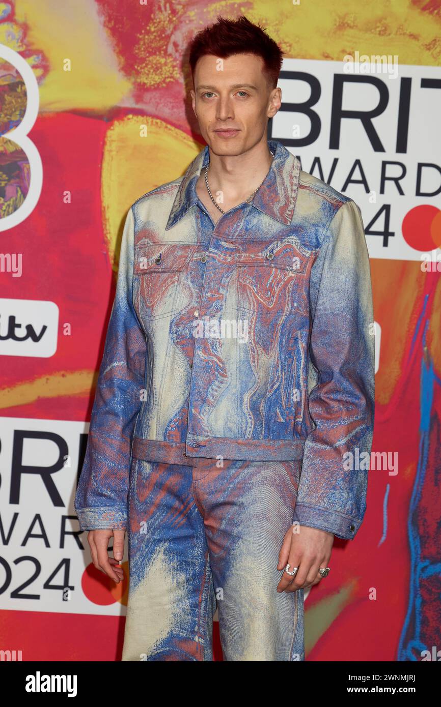 London, UK. 02nd Mar, 2024. Jack Saunders attends the BRIT Awards 2024 ...
