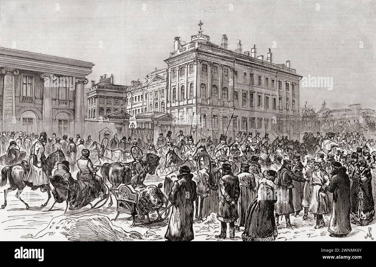 Anichkov palace hi-res stock photography and images - Alamy