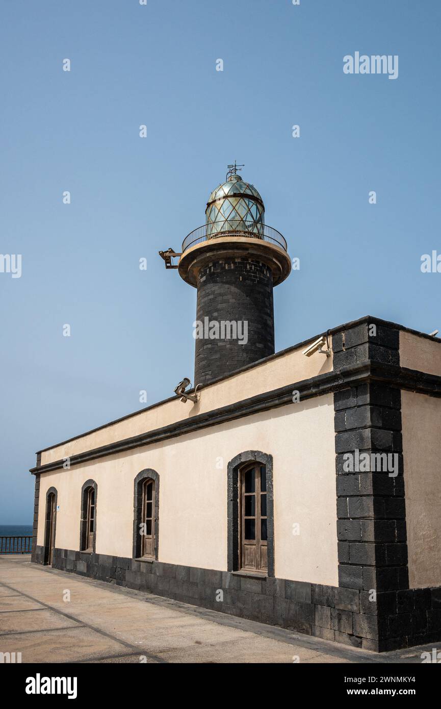 Faro de Punta Jandia Lighthouse, Jandia Peninsula, west of Morro Jable ...