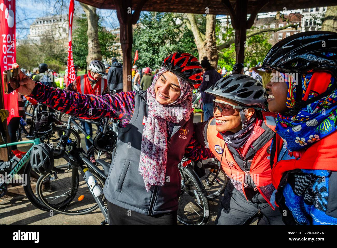 London, UK. 3rd Mar, 2024. The LCC (London Cycling Campaign) Freedom to ...