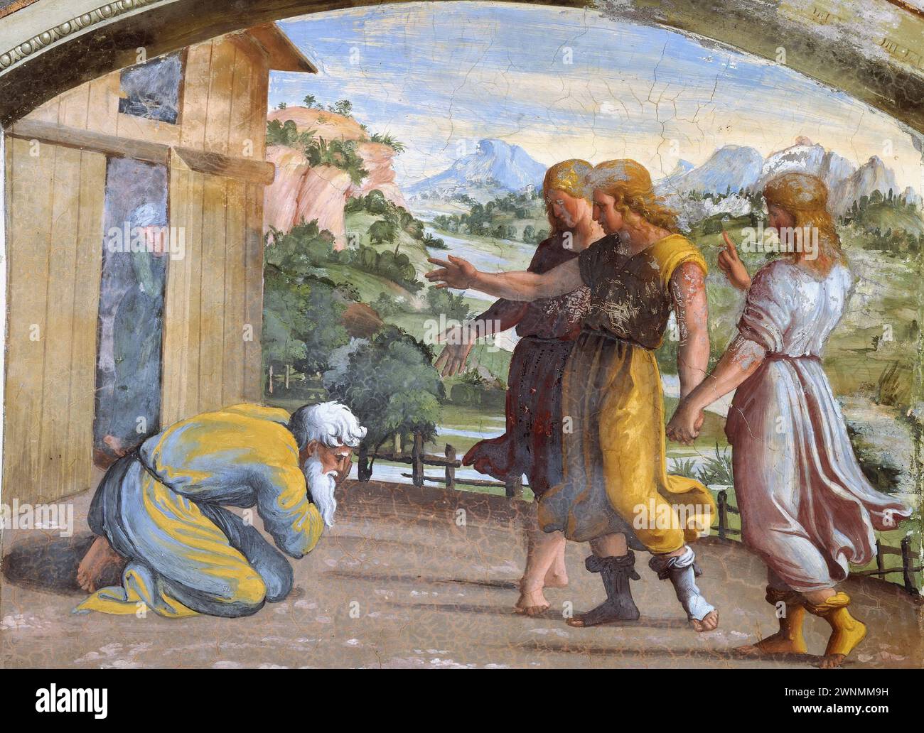 Abraham and the Three Angels, The Vatican loggias (Italian: Logge di ...