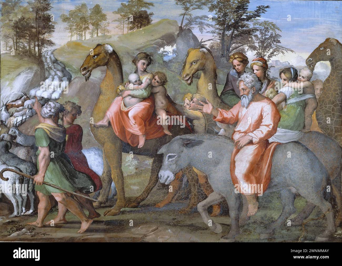 Jacob Returns to Canaan, The Vatican loggias (Italian: Logge di ...