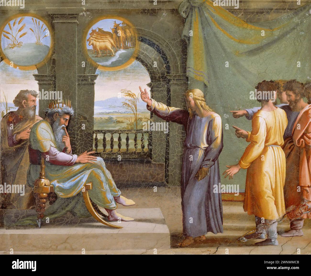 The Finding of Moses, The Vatican loggias (Italian: Logge di Raffaello ...